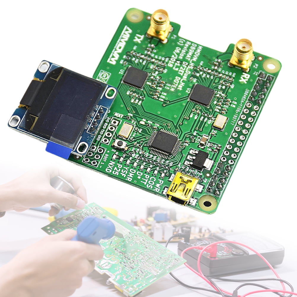 V13 Mmdvm Duplex Hotspot Module Dual Hat P25 Dmr Ysf Mmdvm Hotspot Board With Oledandantenna