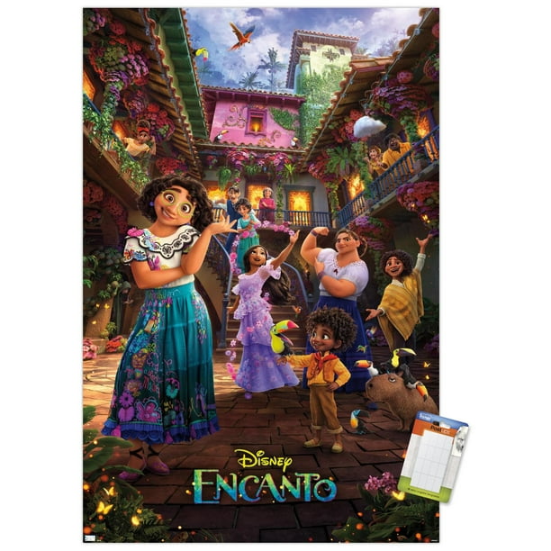 Disney Encanto - Family One Sheet Wall Poster, 14.725" x 22.375 ...