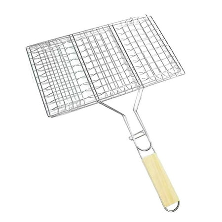 BBQ Grill Basket, Grill Accessories, Rustproof Barbecue Tool, Portable ...