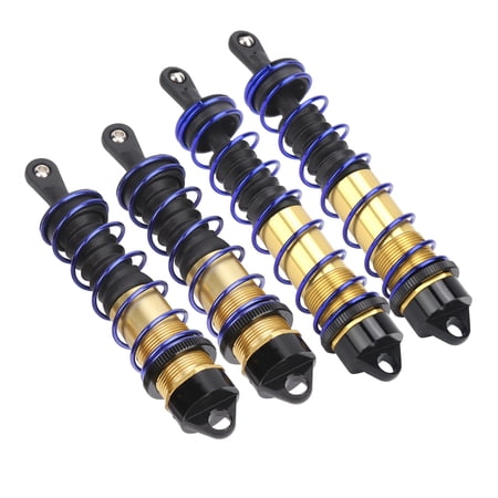 RC Front Rear Hardened Spring Rate Shock Absorber,Aluminum 120mm Front ...