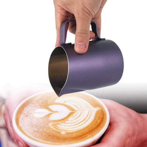 wolftale Coffee Milk Frothing Pitcher Cup for Latte Art Chai Cappuccino ...