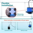 Energy Efficient 160 GPH Submersible Pump – 12W Adjustable Water Pump ...