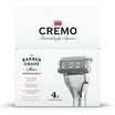 Cremo Barber Grade 5-Blade Mens Razor Cartridges with Pull-Back Trimmer ...