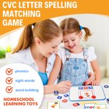 CVC Short Vowel Reading Letters Sorting Spelling Games, Sight Words ...
