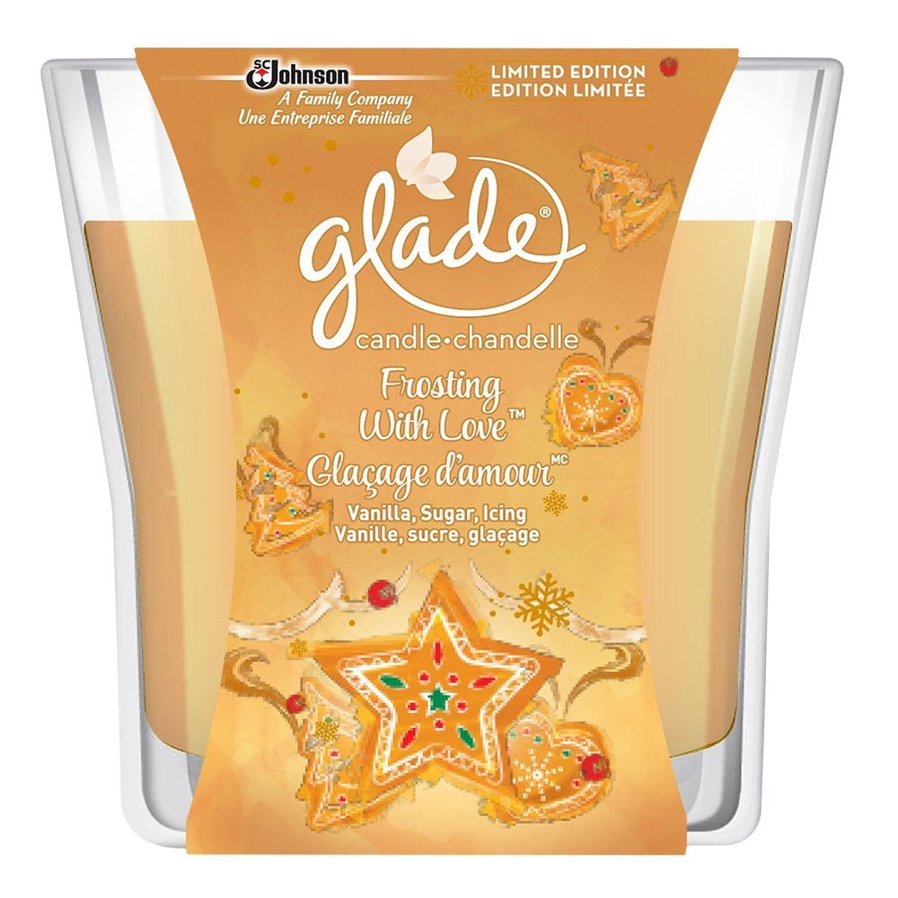 Glade Holiday Frosting with Love Candle (Pack of 3) | Walmart Canada