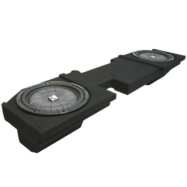 2004-2006 Ford F-150 Super Crew Truck Kicker Comp C10 Dual 10" Sub Box 2 Ohm - Walmart.com