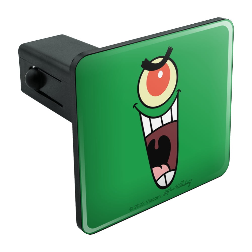 SpongeBob Plankon Face Tow Trailer Hitch Cover Plug Insert - Walmart.com