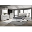 Miranda 4-Piece Queen Platform Storage Bedroom Set with Acrylic Handles ...
