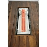 Infratech 18 2300CP 39 in. Flush Mount Frame Copper Color - Walmart.com