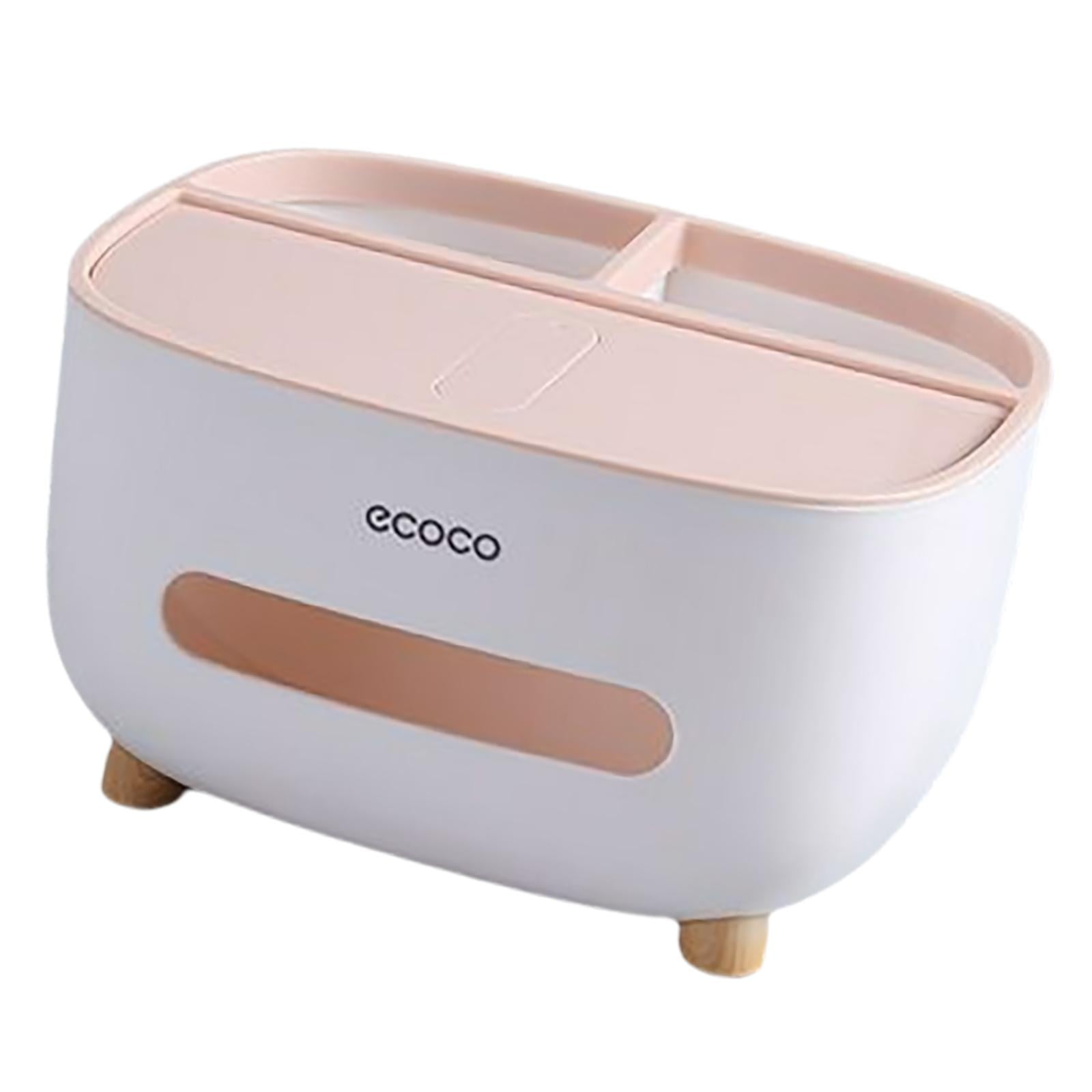 Table Tissue Box Rectangular Holder Tissue Storage Box Desk Tissue Case ...