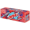 Mountain Dew Star Spangled Splash Red Berry Soda Pop, 12 oz, 12 Pack ...