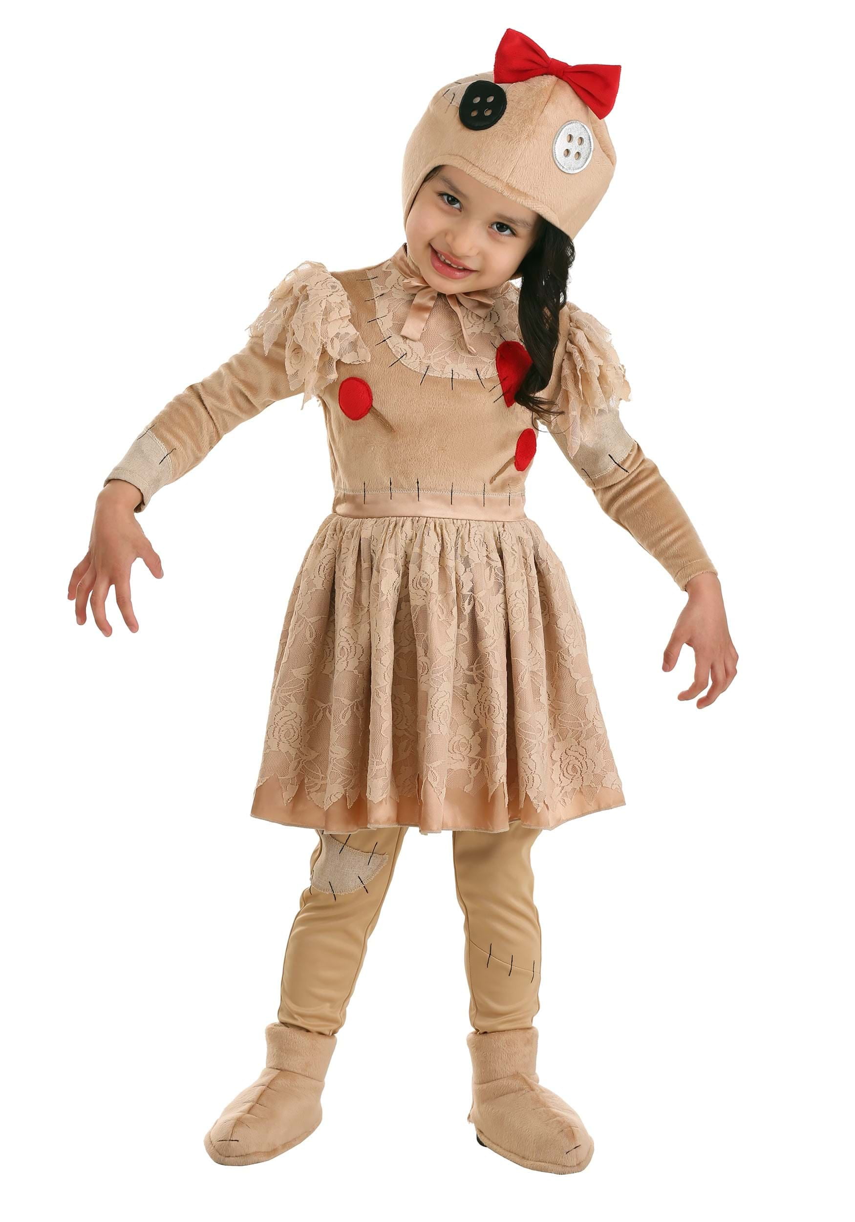 Voodoo Doll Dress Costume for Toddlers - Walmart.com