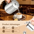 1 L Stainless Steel Measuring Cup Metal Water Pitcher with Handle Milk ...