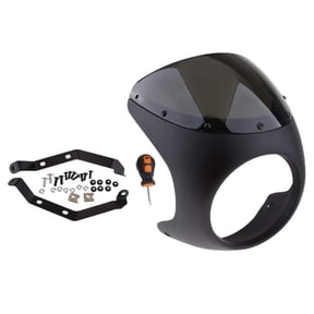 Emgo Viper Upper Cafe Fairing Windshield for Yamaha XJ550 XJ650 XJ750 ...
