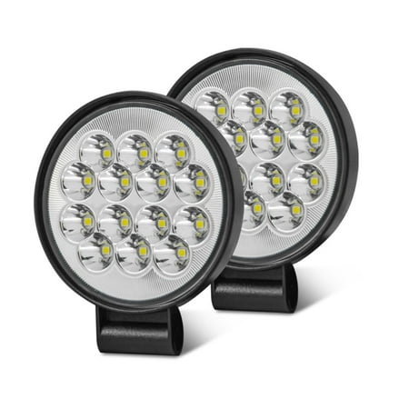 3.3IN 140W Round LED Work Light Waterproof Driving Lights Work Off Road ...