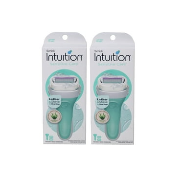 Schick Intuition Pure Nourishment with Coconut Milk & Almond Oil Razor ...