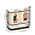 Beforeyayn Wall Mounted Chopstick Storage, Kitchen Countertop Chopstick ...