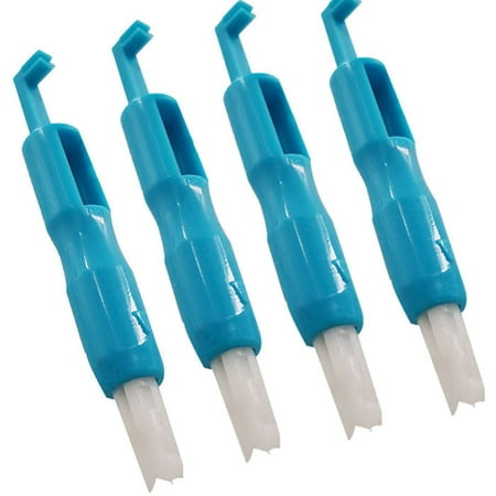 TILIYHELLO 4 Pieces Sewing Needle Inserter, Automatic Needle Threader ...