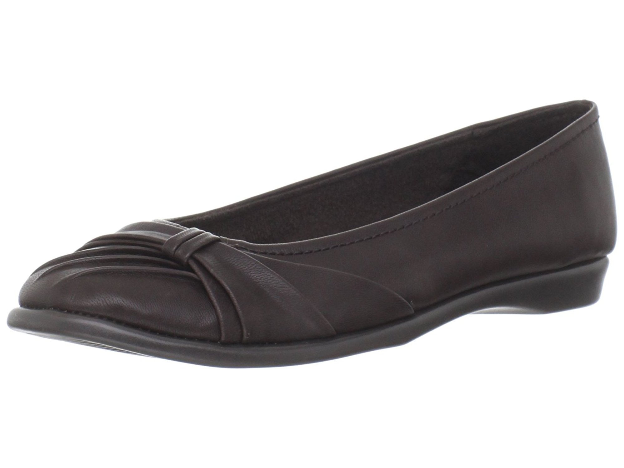 Easy Street Womens Giddy Closed Toe Slide Flats - Walmart.com
