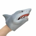 Schylling Soft Rubber Shark Hand Puppet Toy for Children Ages 3 ...