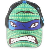 Teenage Mutant Ninja Turtles Boys TMNT Leonardo Cotton Snapback Cap ...