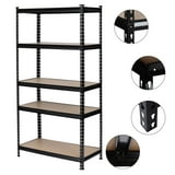 "Zimtown Heavy Duty Metal 5-Shelf Adjustable Utility Storage Rack, 35 ...