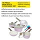 Tasty Cast Aluminum Cookware Set with Smart Heat Base, Dishwasher Safe ...