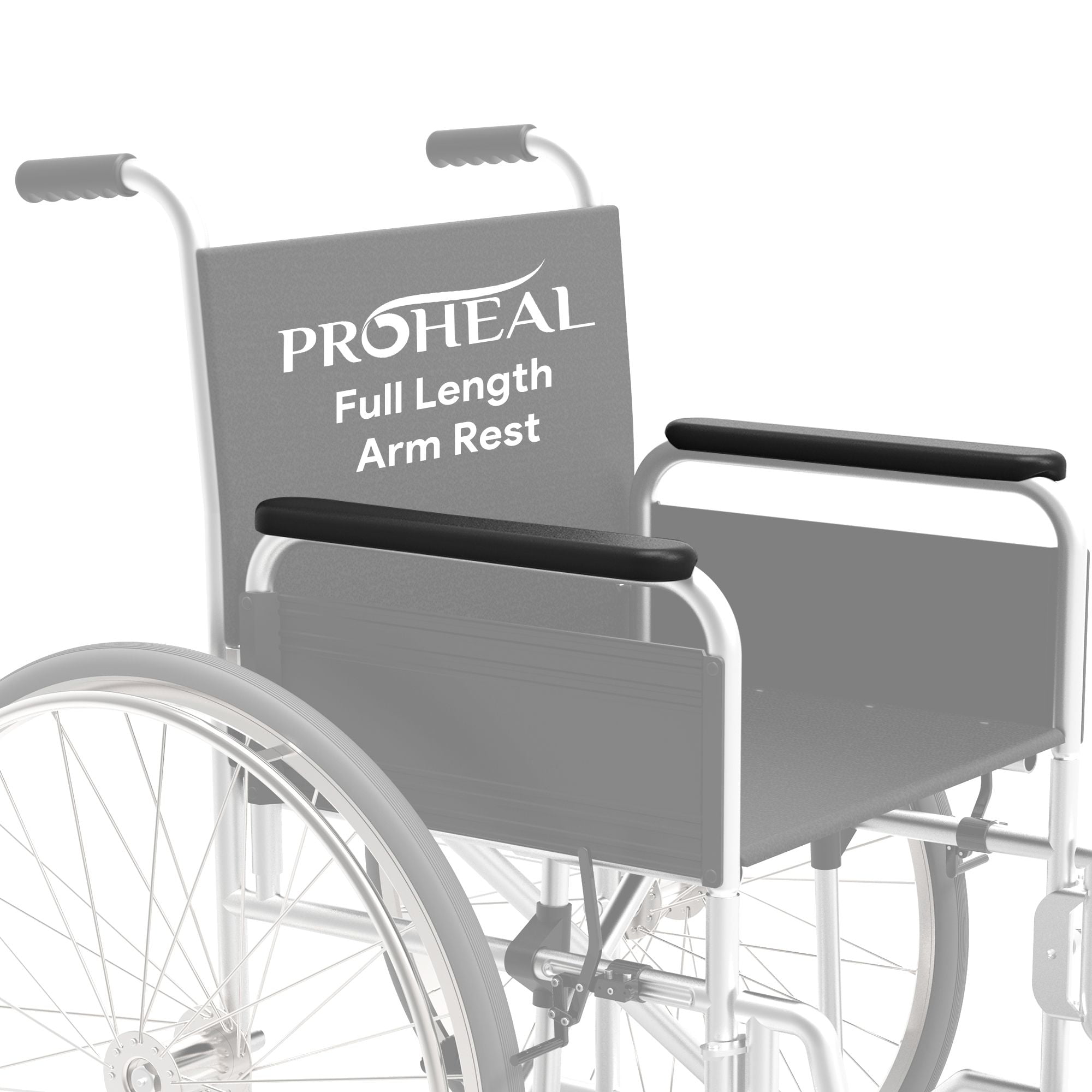 ProHeal Wheelchair Armrest - Cushion Wheelchair Armrest Pads For Major ...