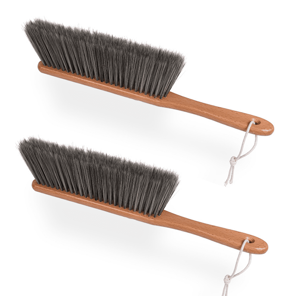 Wooden Bench Brush Fireplace Brush Horsehair Bench Brush Soft Hair Long ...