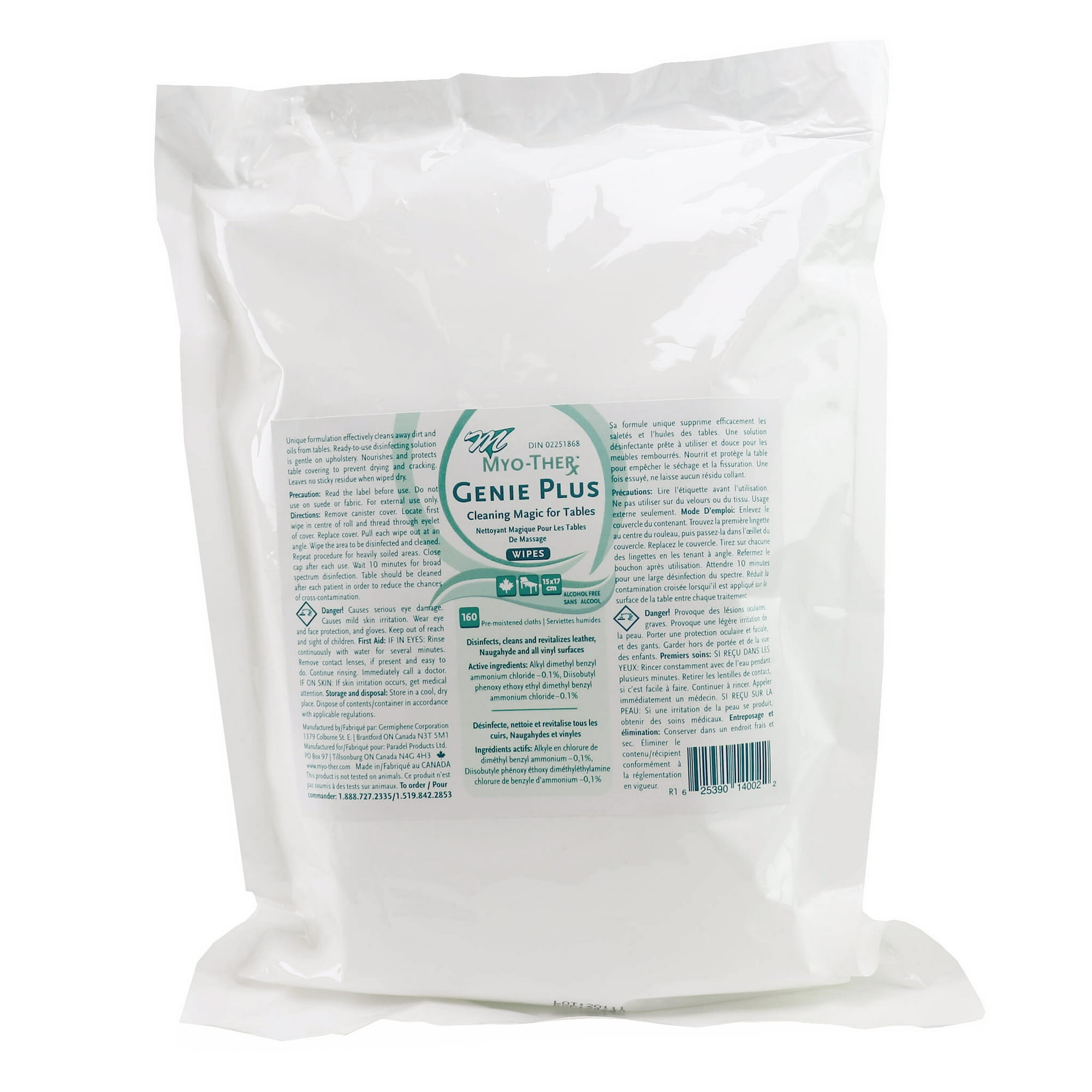 Click here for Myo-Ther Genie Plus Disinfectant Conditioning Wipe... prices