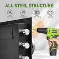 Fireproof Safe Box, Large Safe with Digital Touch Screen Keypad and ...