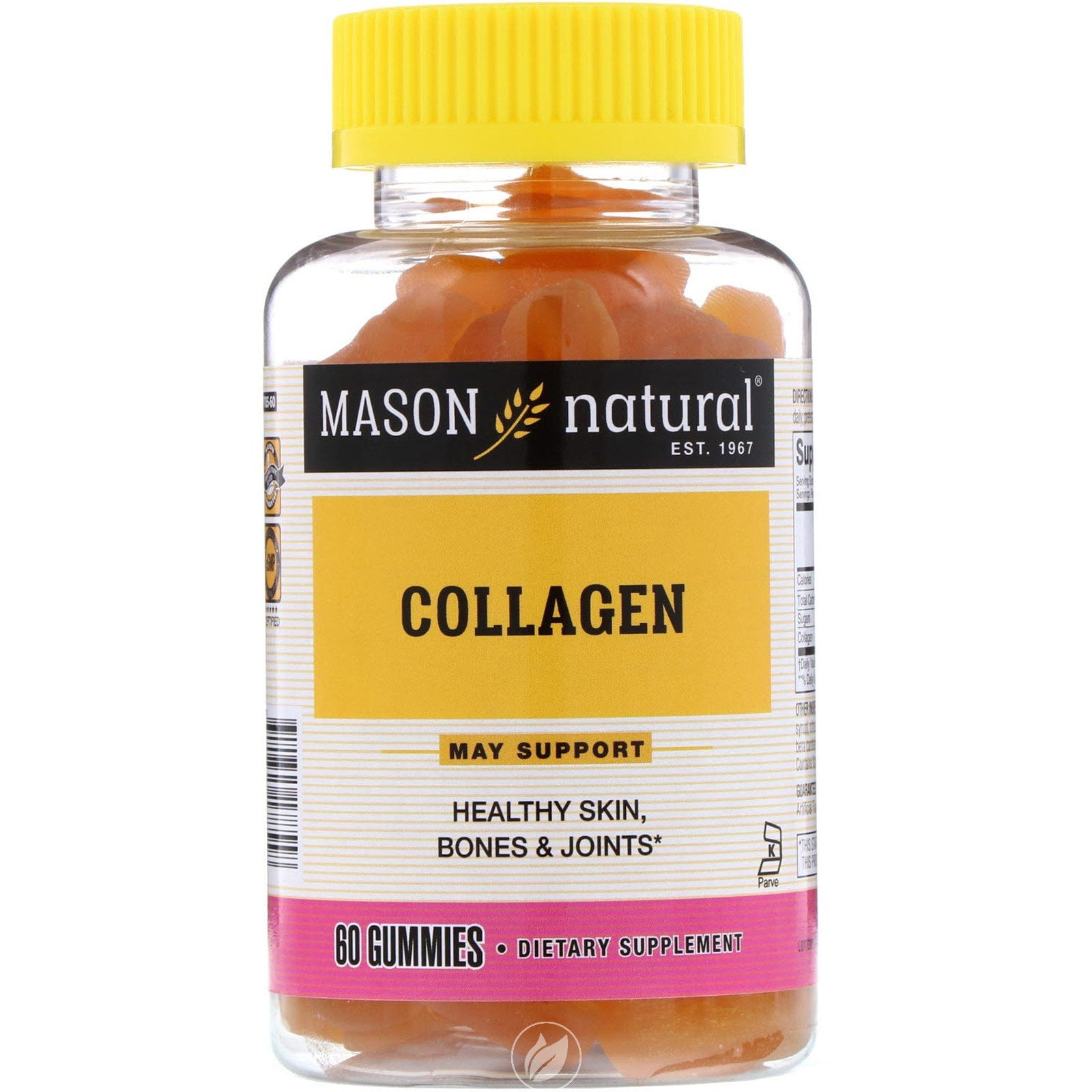 Mason Vitamins Collagen 60 Gummy - Walmart.com