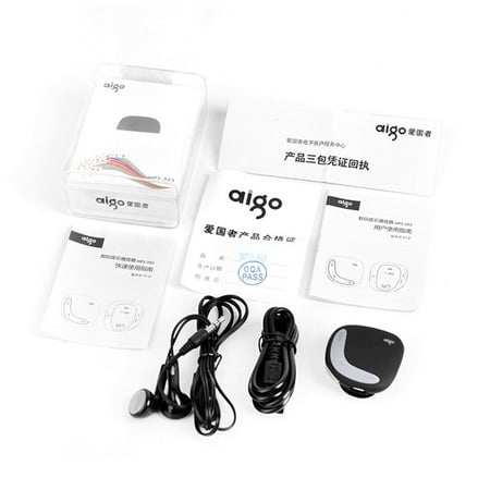 Aigo MP3 Player 203 Dual Color Macaroon Color Back Clip Design Portable ...