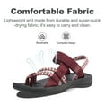 OutPro Womens Hiking Sandals for Female Comfortable Walking Flip Flop ...