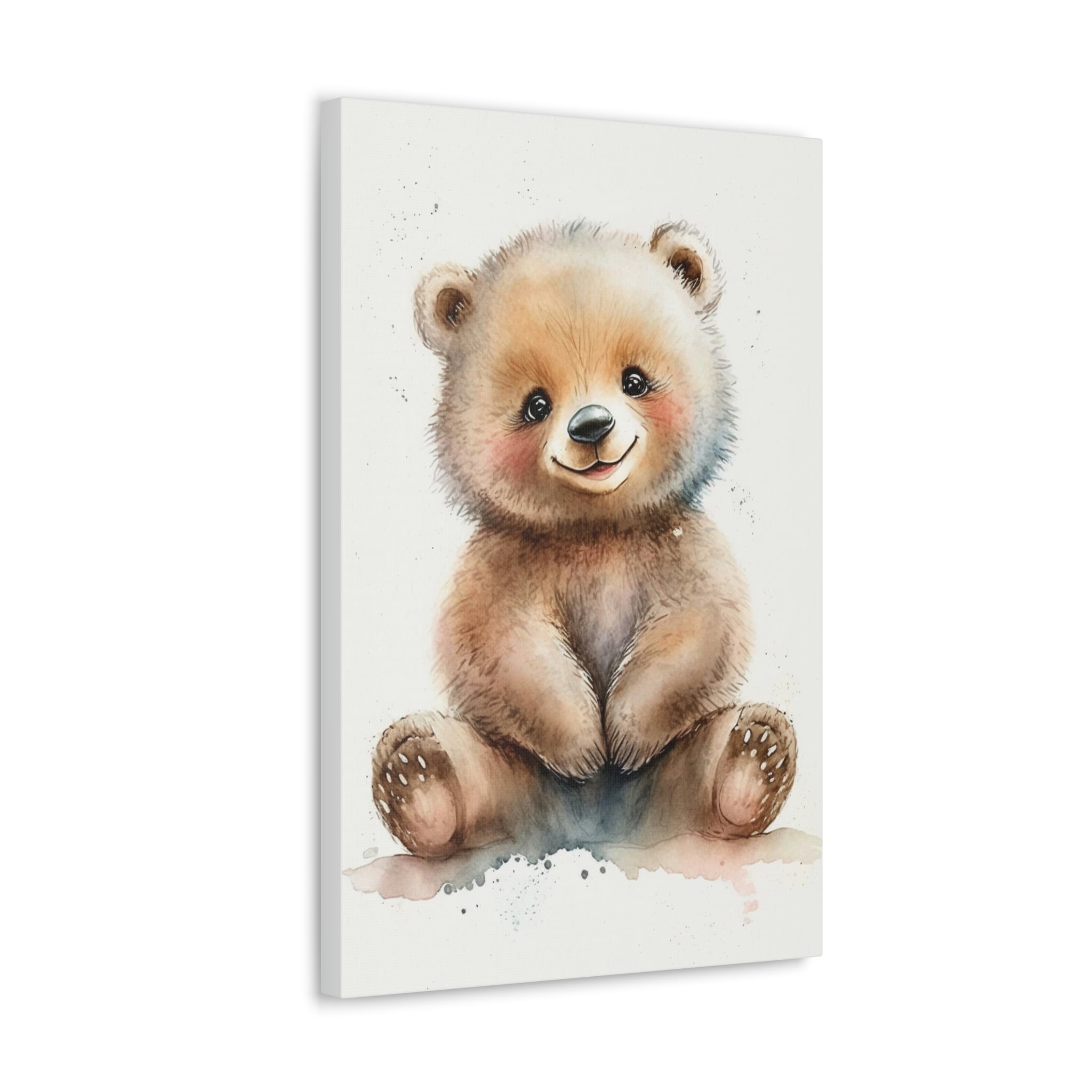 Watercolor Teddy Bear