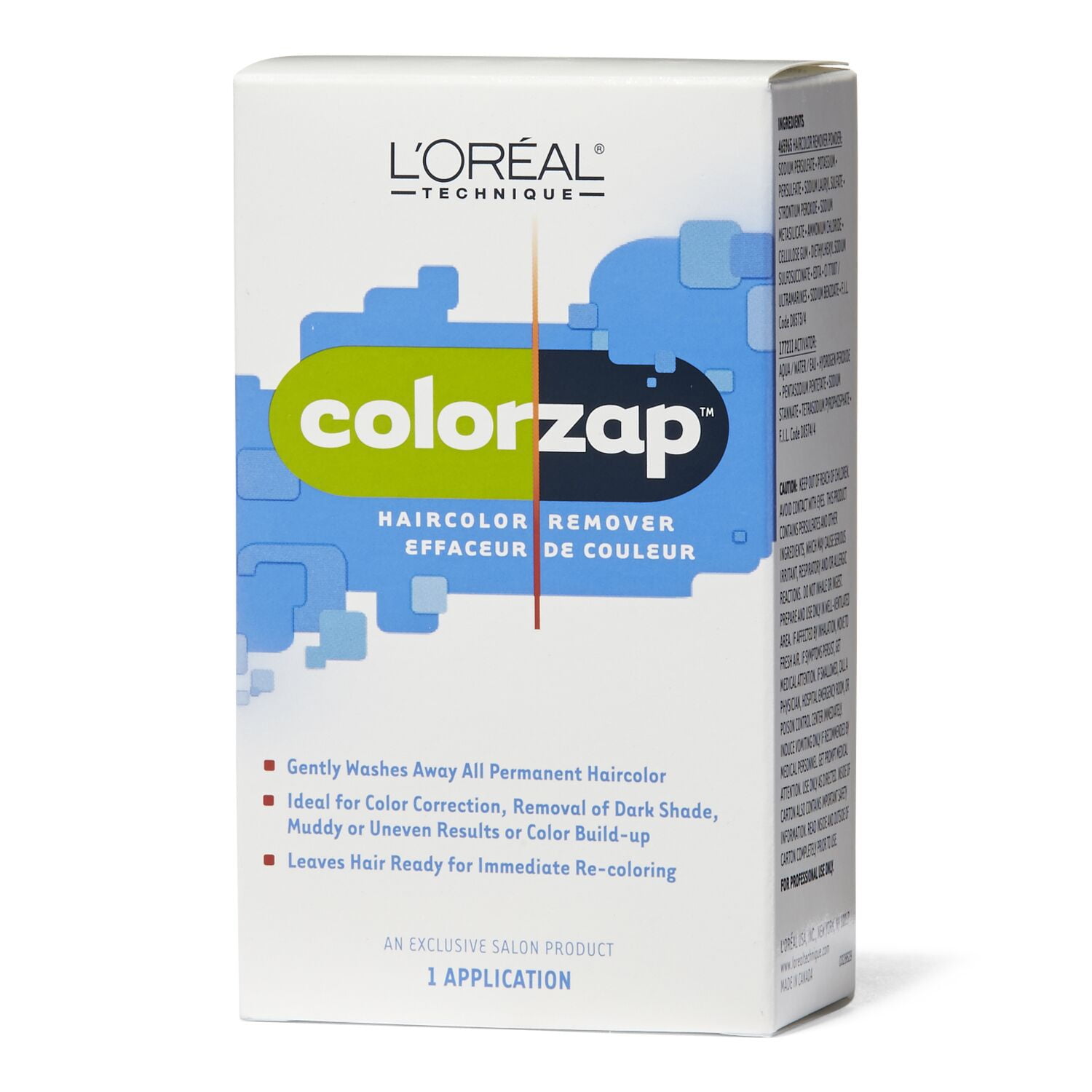 L'Oreal ColorZap Hair Color Remover,Pack of 2 - Walmart.com