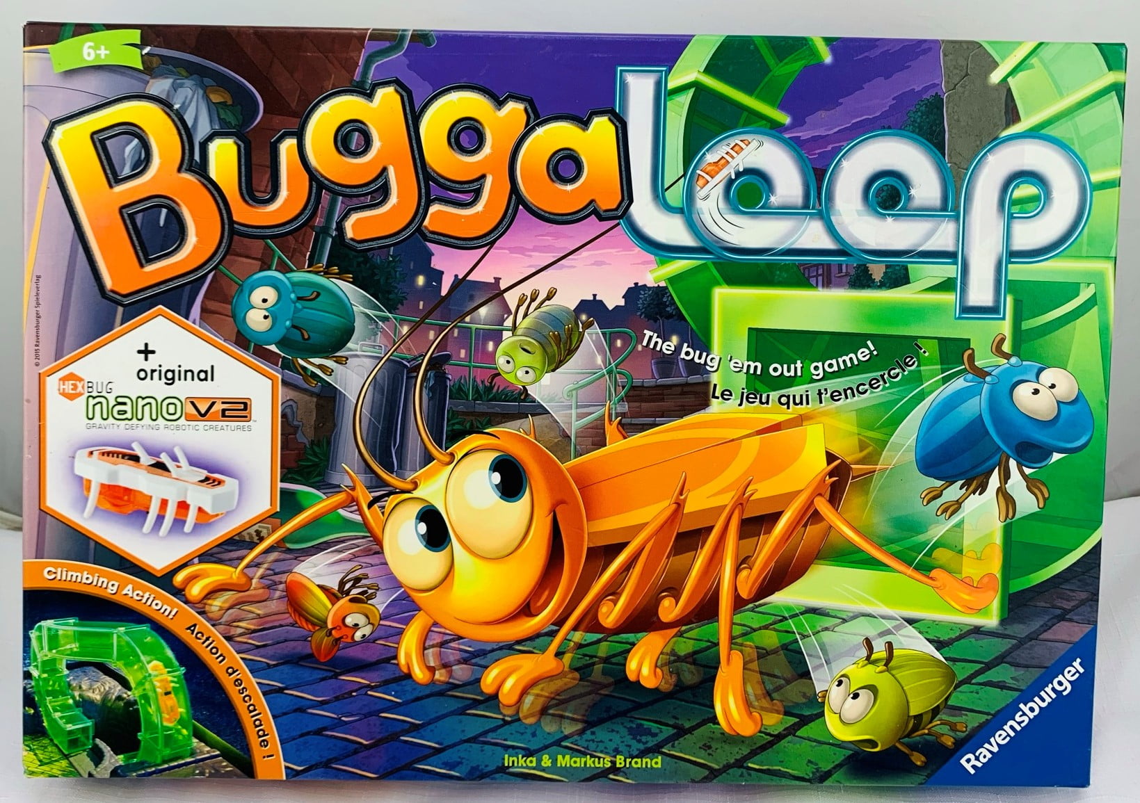 Pre-Owned Ravensburger Buggaloop Kids with HEXBUG Board Games, 12 ...