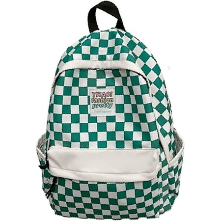 Plaid Backpack Gingham School Bags Back To School Supplies For Students ...
