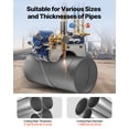 VEVOR Electromagnetic Gas Pipe Cutting Machine, 2"-30"/Min Automatic ...