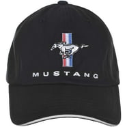 Ford Mustang Men's Official Licensed Embroidered Mustang Logo Hat Cap ...