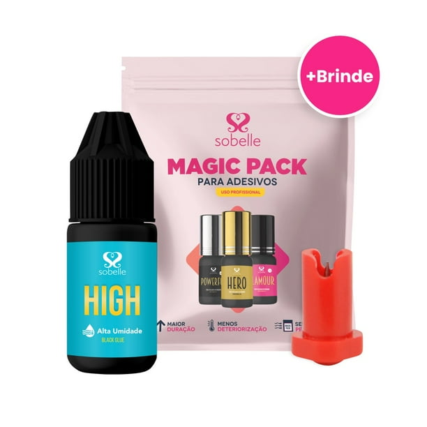 Pegamento para extensiones de pestañas High Moisture High Sobelle 3ml ...