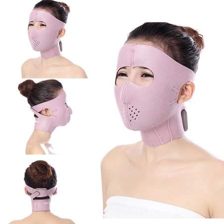 Anti-wrinkle Anti Sag Sauna Mask WrapCheek Slim Up Face Lift Up Beauty ...