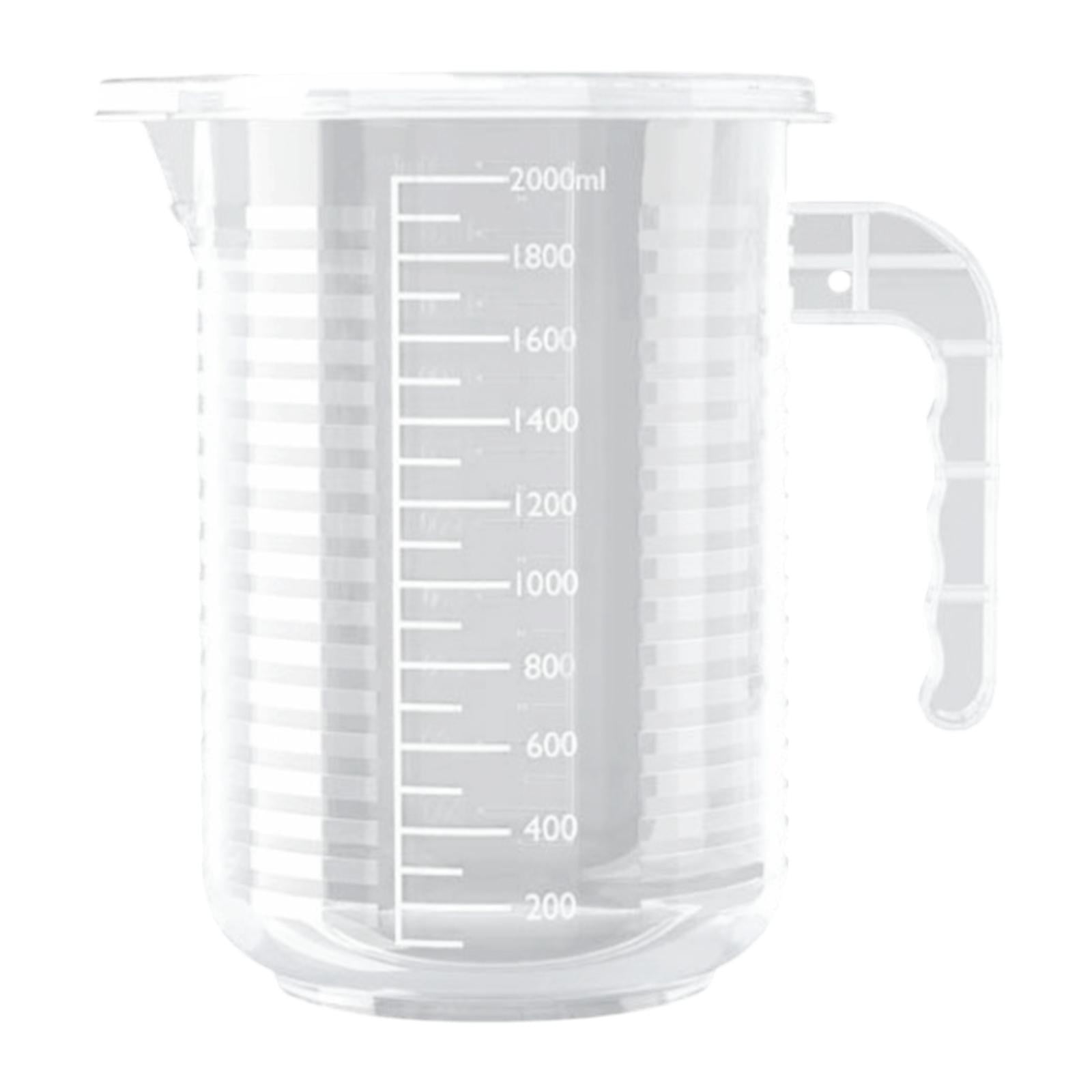 Taza medidora con asa, jarra medidora con tapa, herramientas de cocina ...