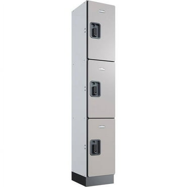 12" Wide Six Tier Box Style Bridge Standard Metal Locker - 16 Box - 18 ...