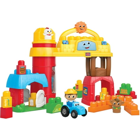 Mega Bloks First Builders Bobby Barn Musical Farm - Walmart.com