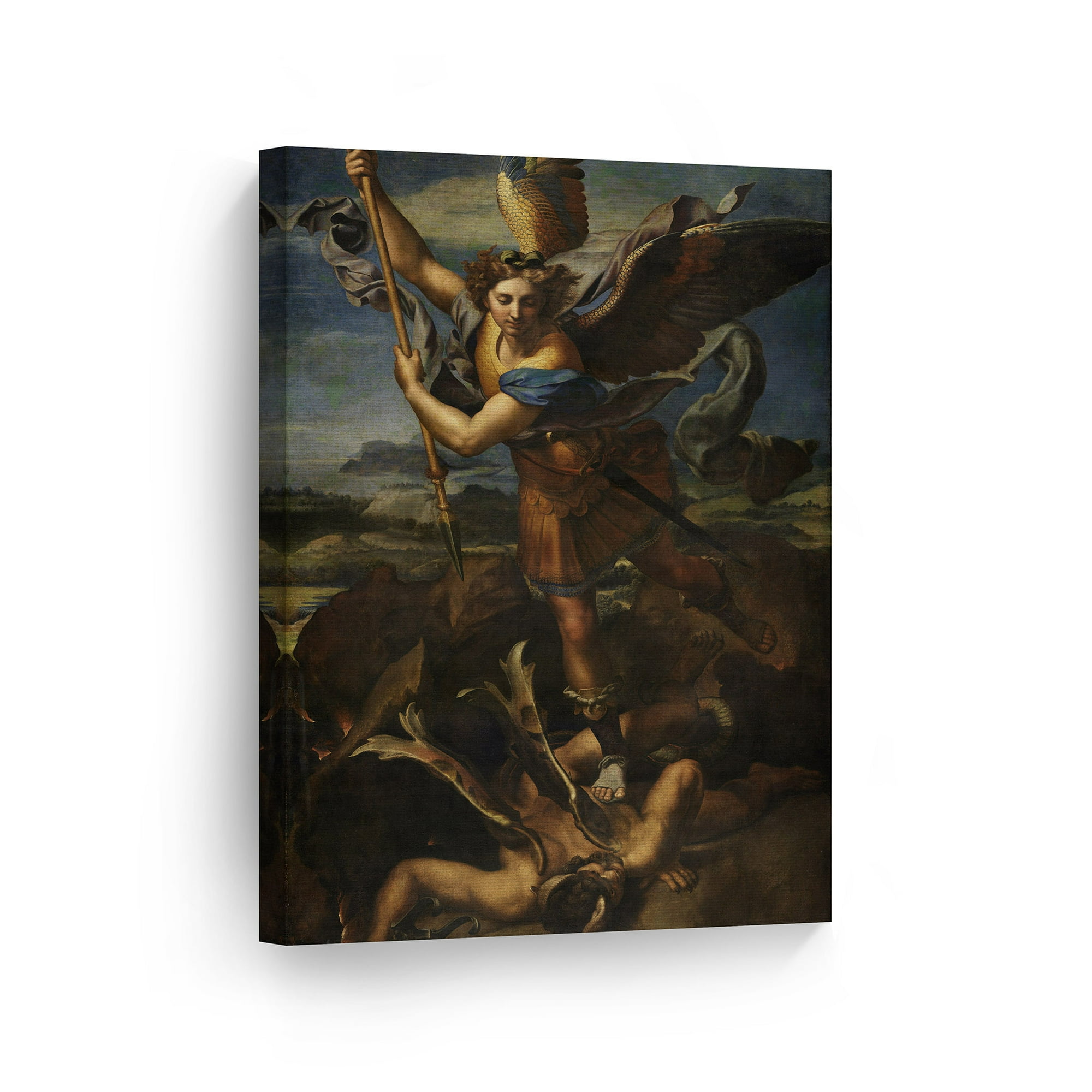 St Michael Slaying The Devil Art