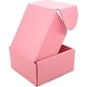 Lmuze Small Pink Shipping Boxes for Small Business Pack of 25 - 4x4x2 ...