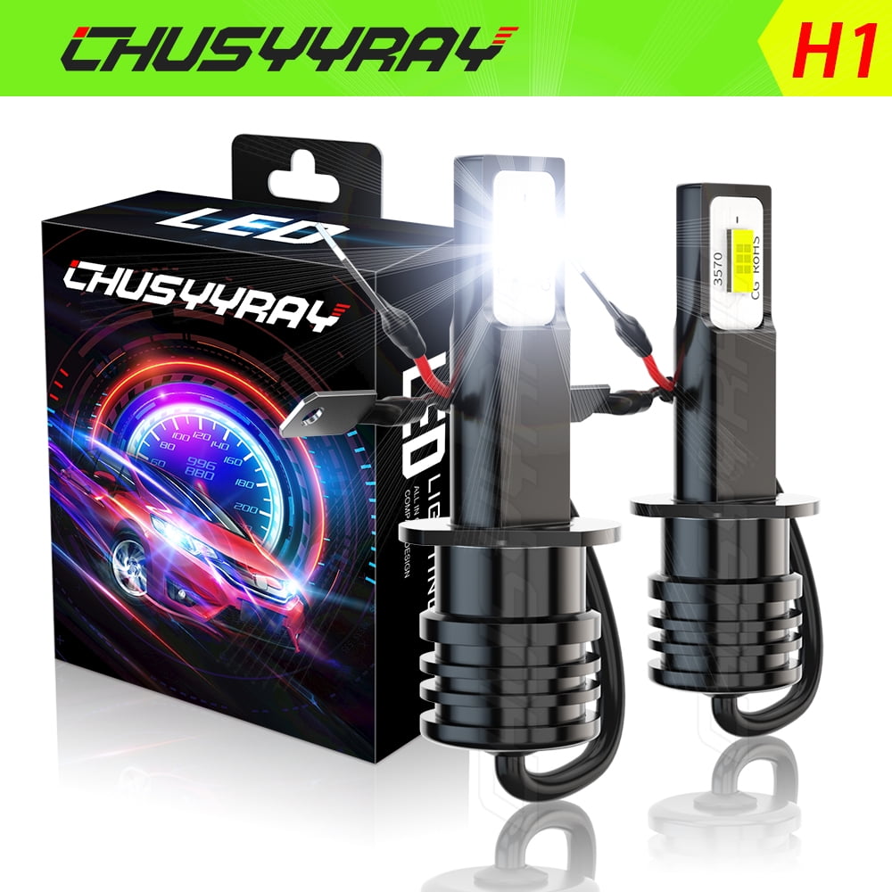 For Ford Focus 2012-2018 3570 CSP pair H1 LED Headlight H1 Bulbs Kit H1 ...