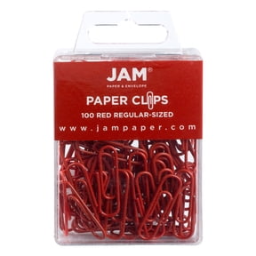 JAM Paper Standard Paper Clips, Purple, 100/Pack, Small 1 in - Walmart.com