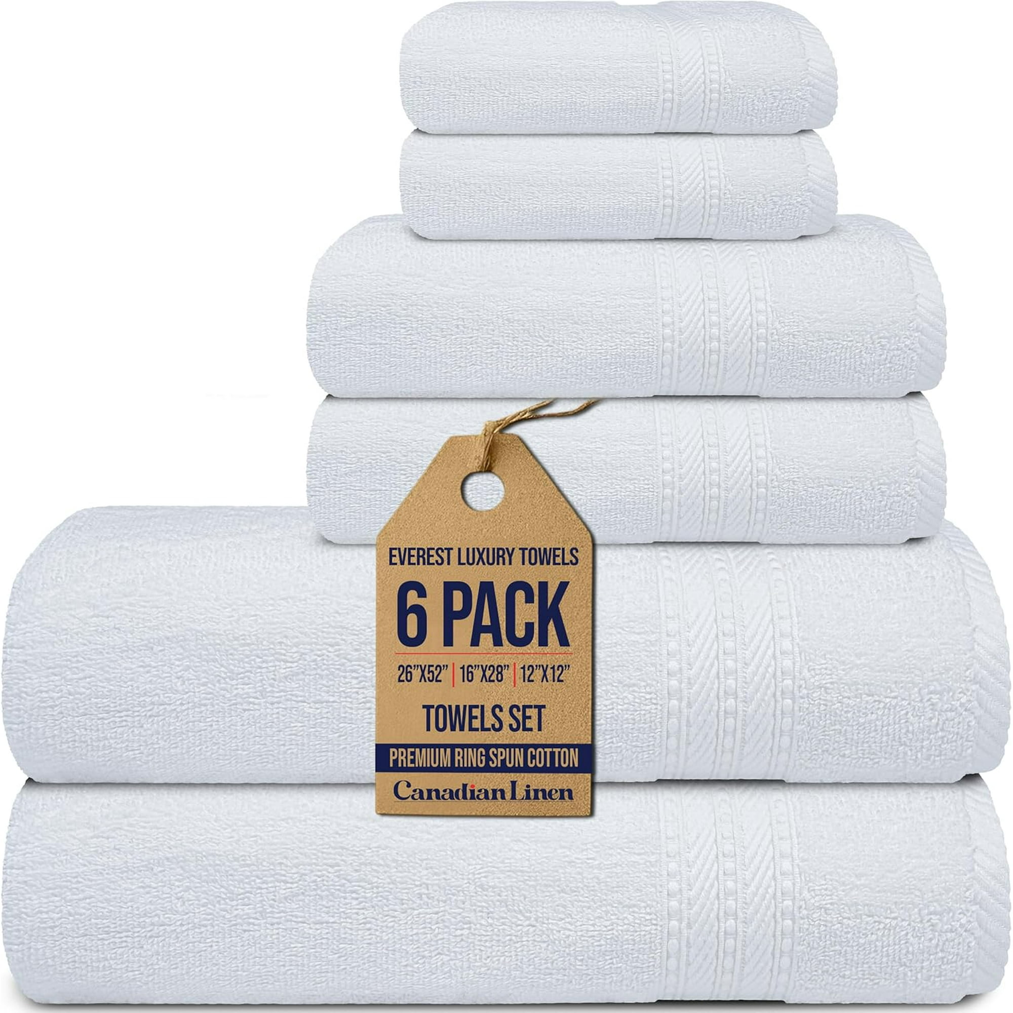 Click here for Siabc-Luxury Everest 6 Pack Towel Set (2 Bath Towe... prices
